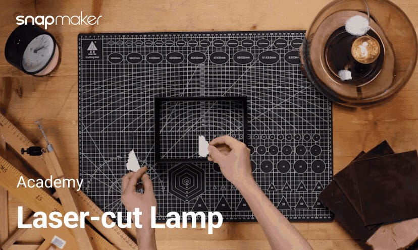 Snapmaker Academy: How to Make a Laser-cut Lamp with Inkscape